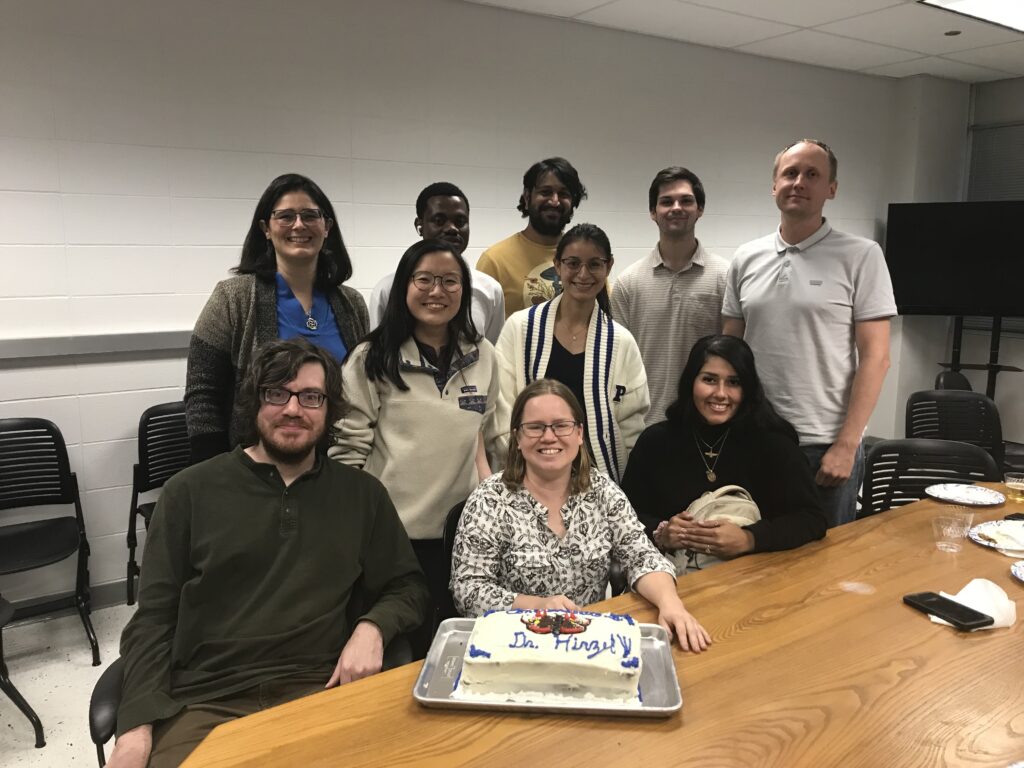 Congratulations Dr. Hirzel!